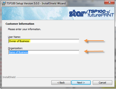 Star TSP100 Printer Setup: Windows